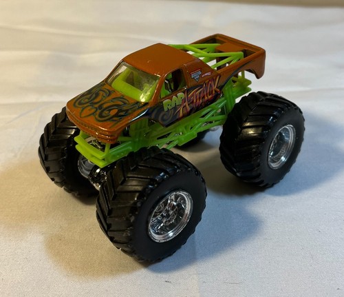 Hot Wheels Monster Jam Truck - Rap Attack - 1:64 Scale | eBay