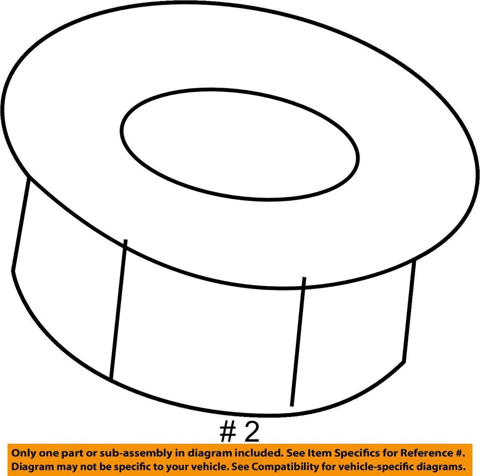 GM OEM 16-24 Cruze High Mounted Stop Lamp-High Mount Lamp Nut 11602012 ...