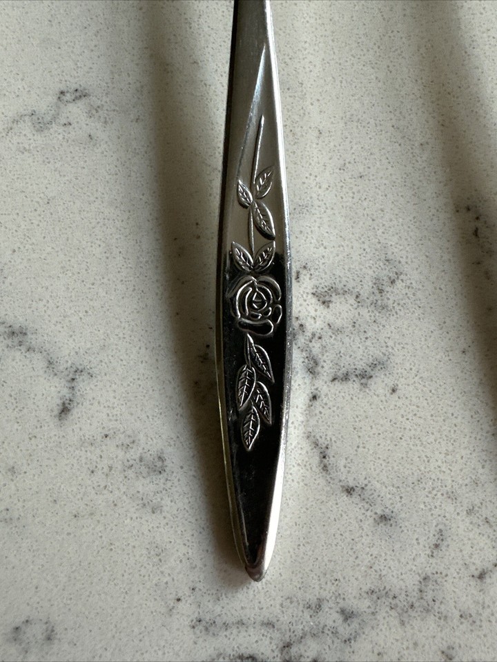 Vintage Lot of 37 Pieces Stainless Steel Flatware Made In Japan Rose ...