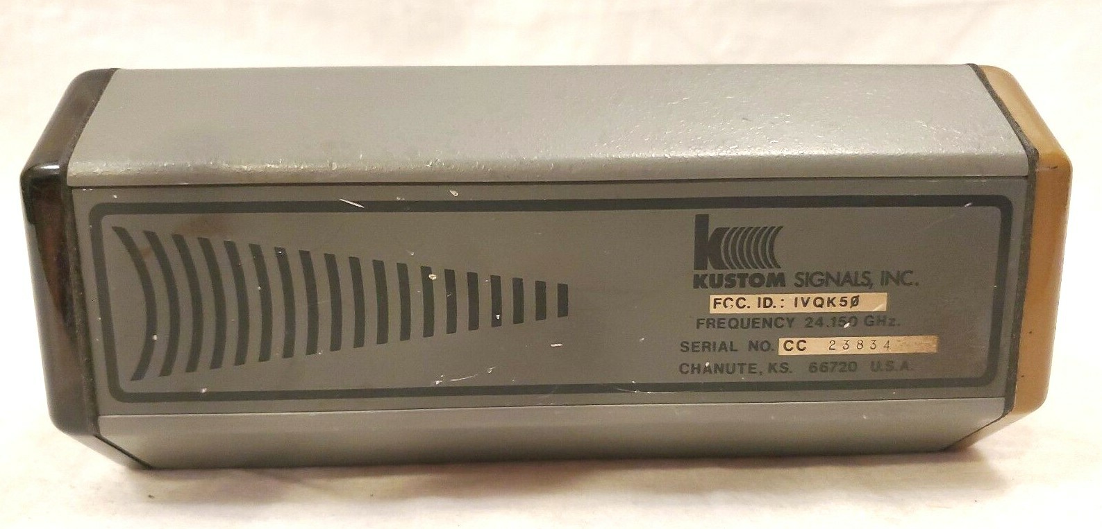 Used Kustom Signals KR-10 SP Radar Antenna Only | eBay