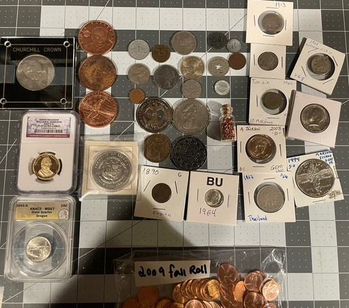 Estate COIN Collection Silver and Ngc Anacs Slabs | eBay