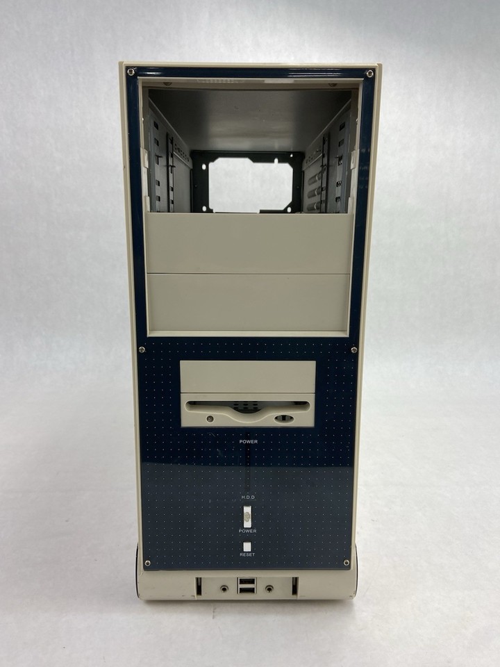 Unbranded Beige ATX Mid Tower Computer Case Bare Bones No PSU | eBay