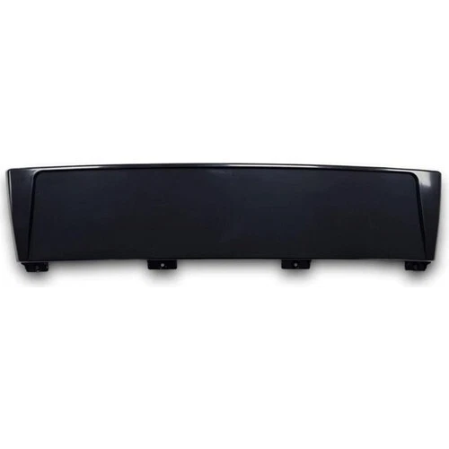 NEW PIANO BLACK 8P4807285G 9B9 FRONT BUMPER NUMBER PLATE BACKING AUDI ...