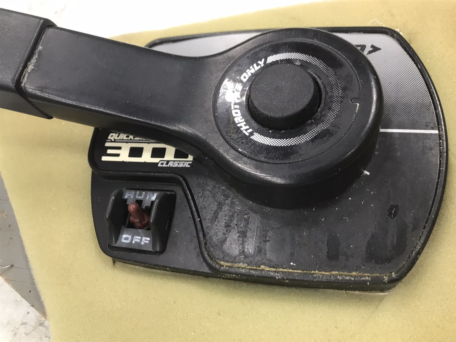 Bayliner Boat Quicksilver 3000 classic side throttle shifter control ...