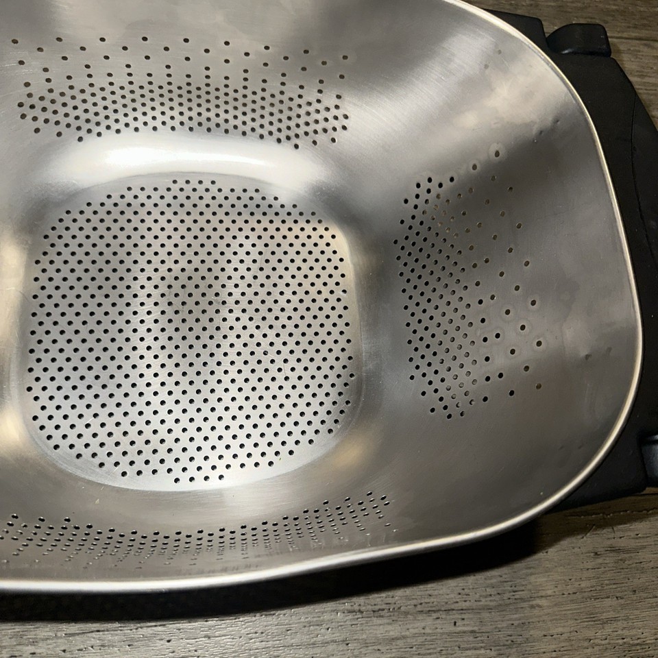 OXO Good Grips Stainless Steel Convertible Colander Strainer Over The ...