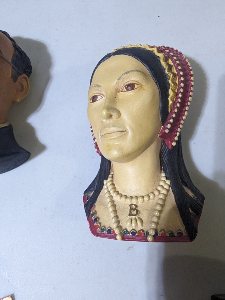 Bossons Congleton England Chalkware Queen Anne Boleyn Wall Hanging | eBay
