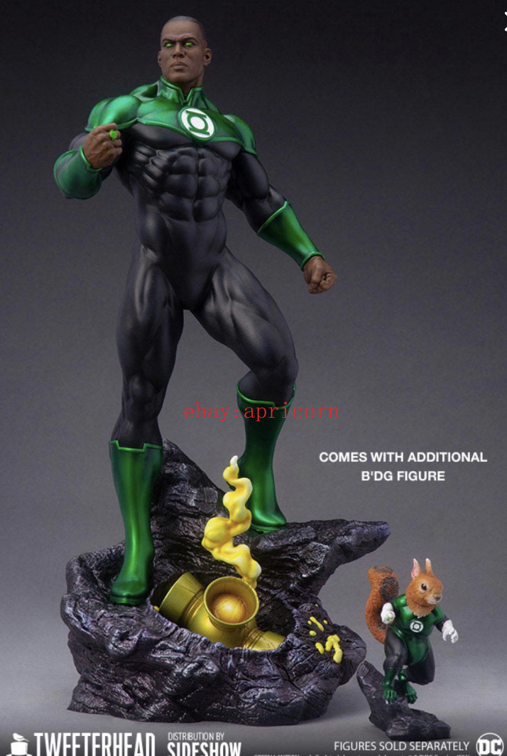 Tweeterhead Green Lantern 1/6 John Stewart Statue Figure Resin Model ...