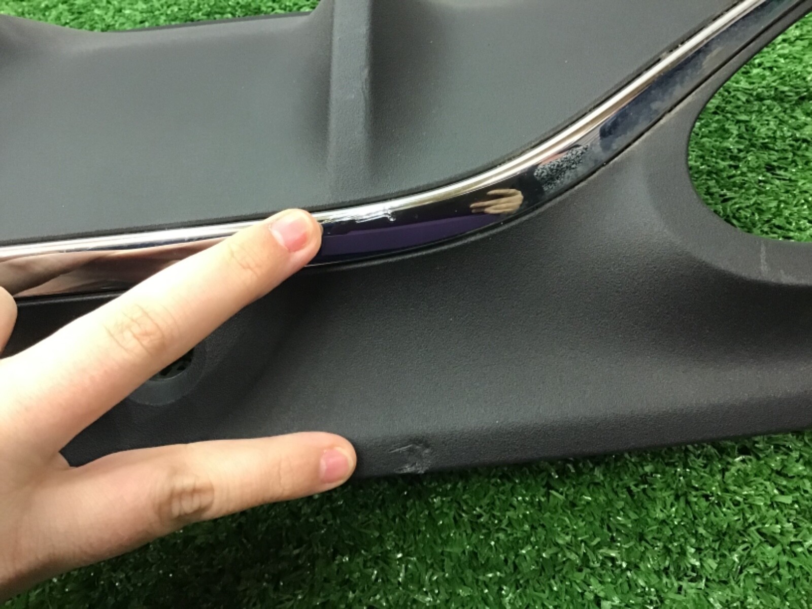 GENUINE MERCEDES BENZ C CLASS (W205) AMG REAR BUMPER LOWER DIFFUSER ...