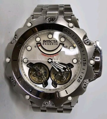 Invicta Reserve Venom Fusion Automatic Double Open Heart Watch 51mm ...