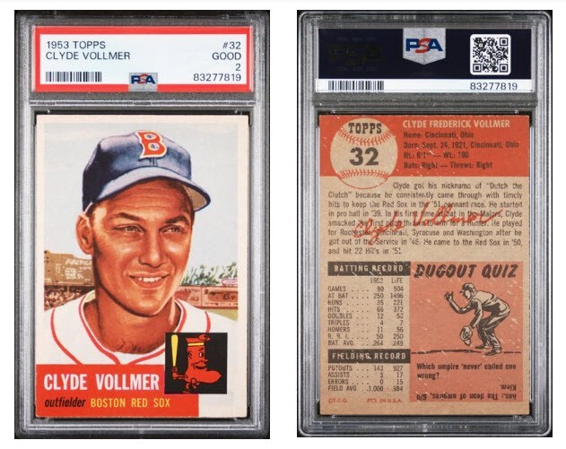 28 Card Lot 1953 Topps Baseball All PSA Starter Set For Collector SP ...