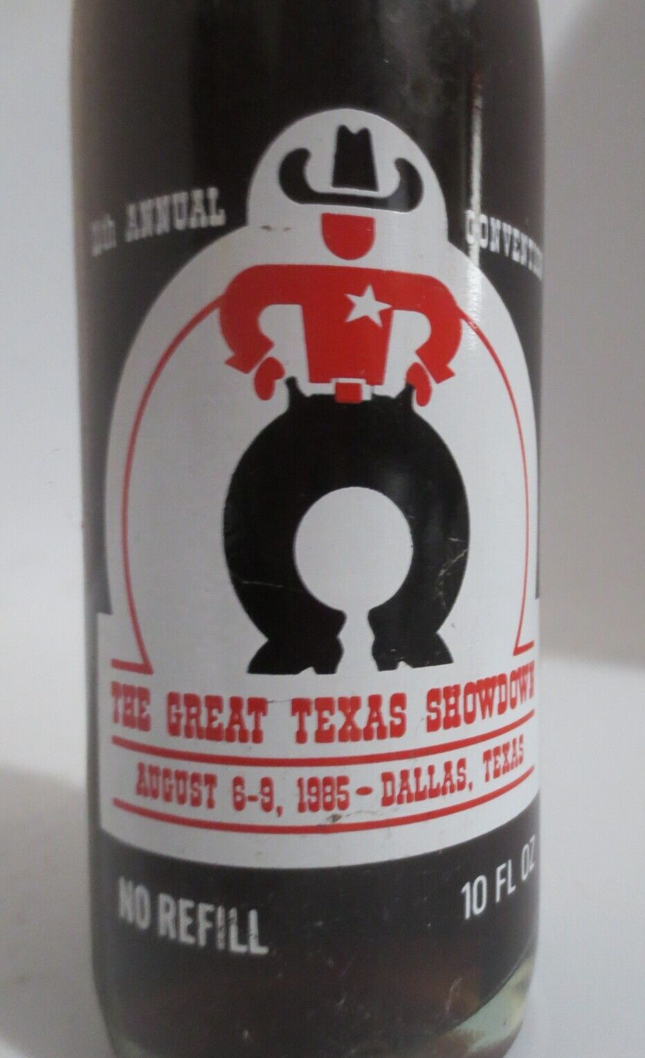 Coca-Cola The Cola Clan 11th Convention Dallas, TX 1985 10oz Bottle ...
