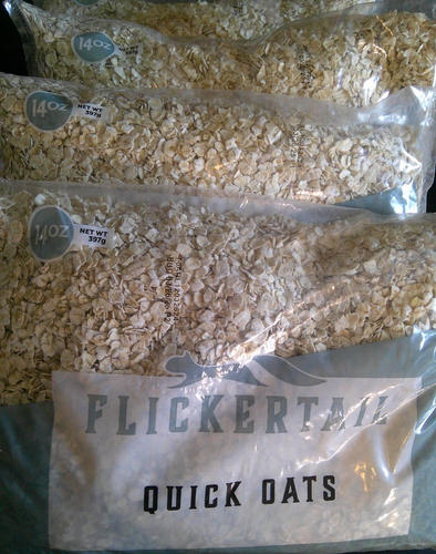 LOT of 4 Flickertail Quick Oats, 14oz each (BEST BY 3/25) Stovetop ...