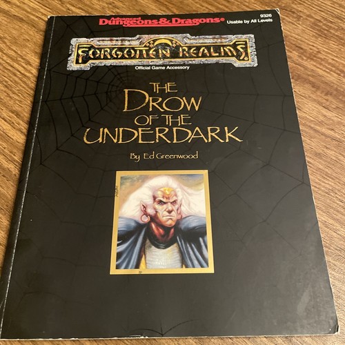 Dungeons and Dragons Drow of the Underdark 9326 Tsr D&D Wotc | eBay