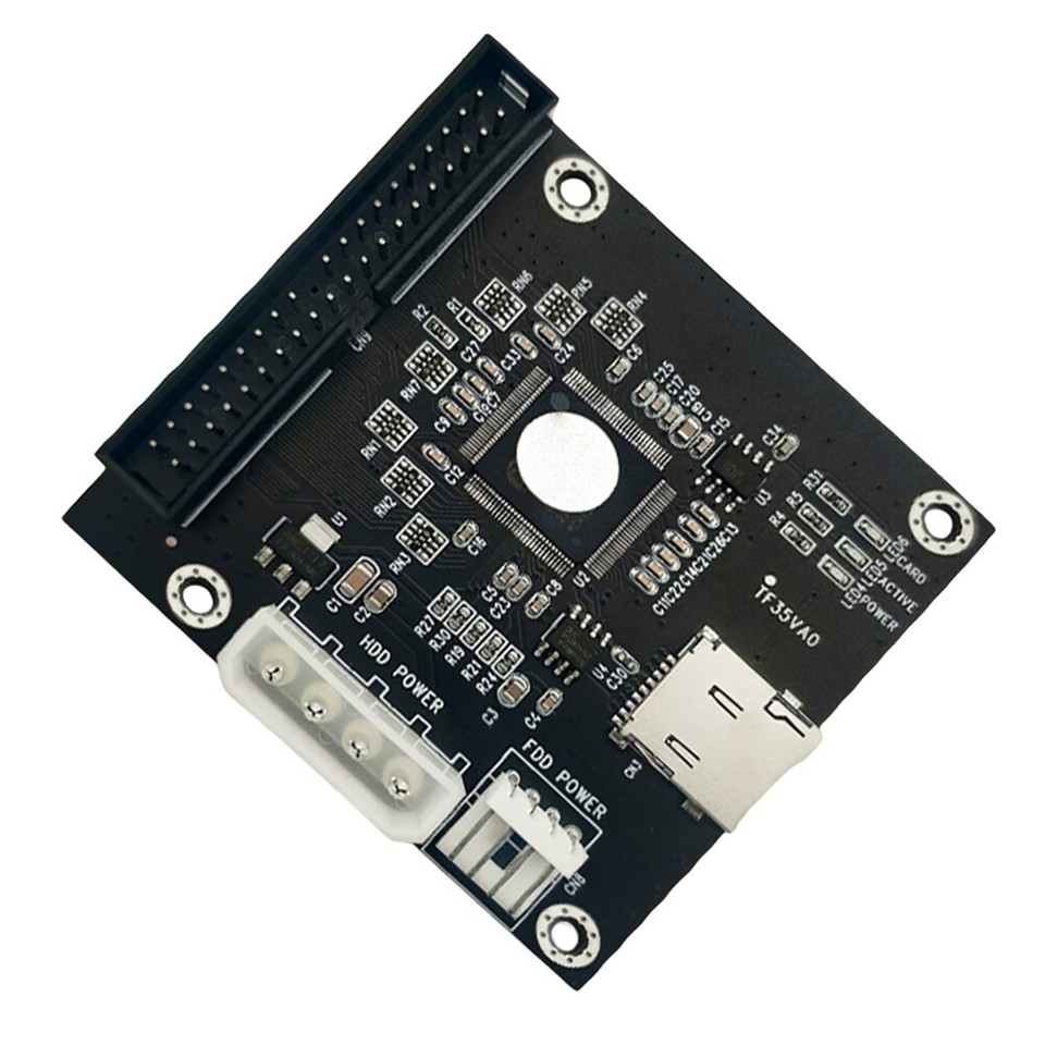 TF Micro SD To 3.5-inch IDE 40PIN Adapter Card Memory Card SD To 3.5 ...