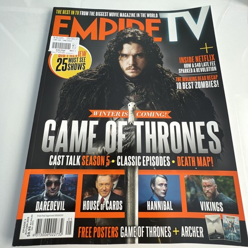 Empire TV Magazine Issue - Episode 3 - Game Of Thrones - Free Postage ...