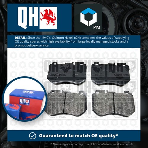 Brake Pads Set Front BP1919 Quinton Hazell 0084201720 A0084201720 ...