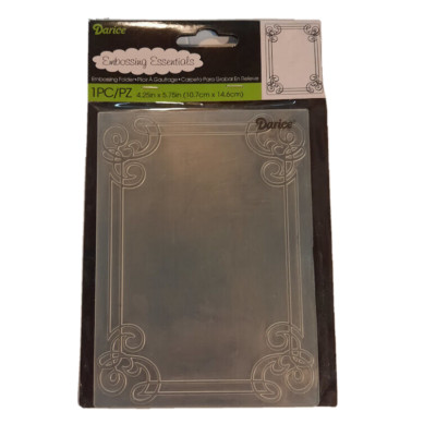 Darice Corner Scroll Embossing Folder | 4.25x5.75 Inches | 1218-31 | eBay