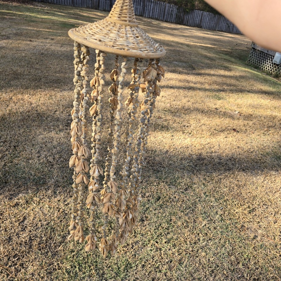 Eclectic Beach Decor Hanging Shell Decoration | eBay