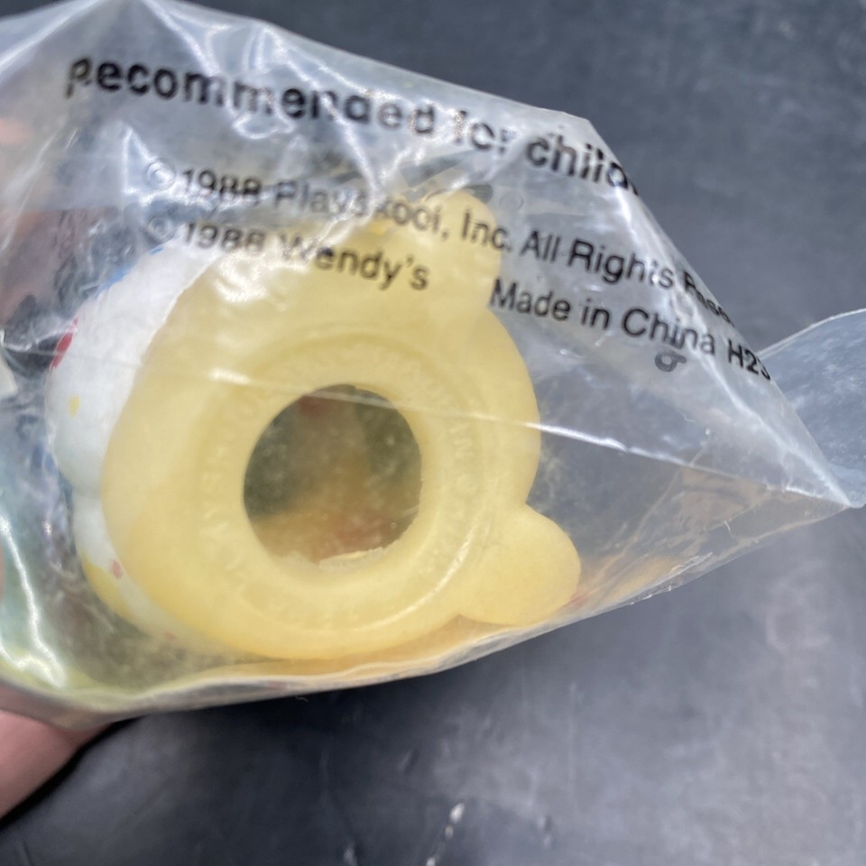 Sealed 1988 Playskool GLO FRIENDS Doodle Bug Wendys Glow Worm Artist ...