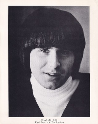 Charlie Coe Photo Paul Revere & The Raiders 8" x 10" Press Photo | eBay
