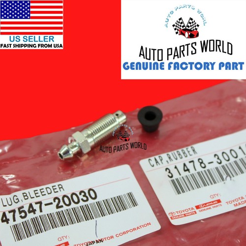 GENUINE TOYOTA PICKUP 4RUNNER SUPRA TACOMA LS BRAKE CALIPER BLEEDER ...