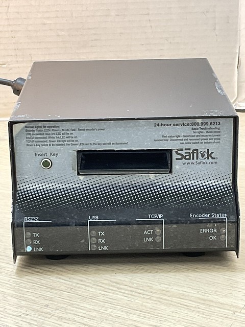 Saflok Model 3 Key Card Encoder 73632 With Power Supply Adapter for ...