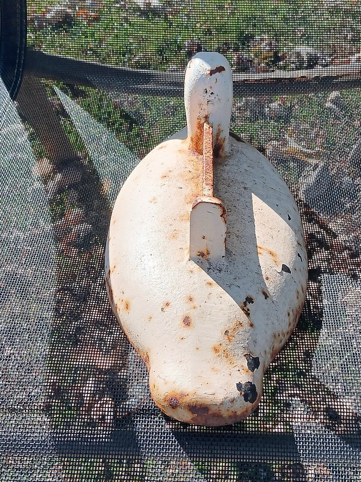 Vintage Cast Iron DUCK Boot Scraper 15" c pics Local Pick Up 21014 | eBay
