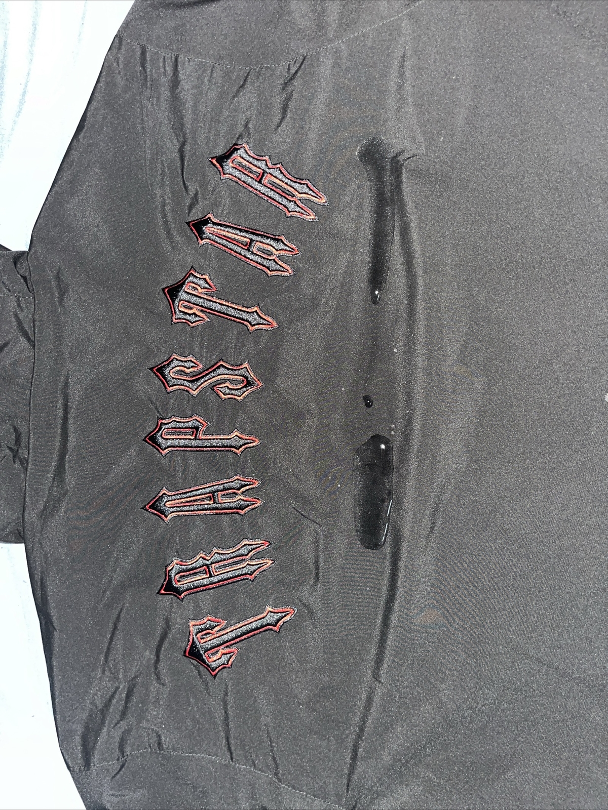 Trapstar Irongate Windbreaker Black/Infrared Size L Men’s Jacket – FLUF