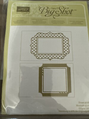 Stampin Up! Embossing Folder Fun Frames Textured Impressions Folder ...