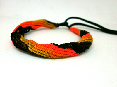 2 Bracelets Artesanal Macrame Nº 45 - Thread Rip Stop | eBay