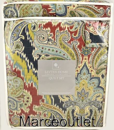 Levtex Home Moreno Reversible KING Quilt & Shams Set Multi | eBay