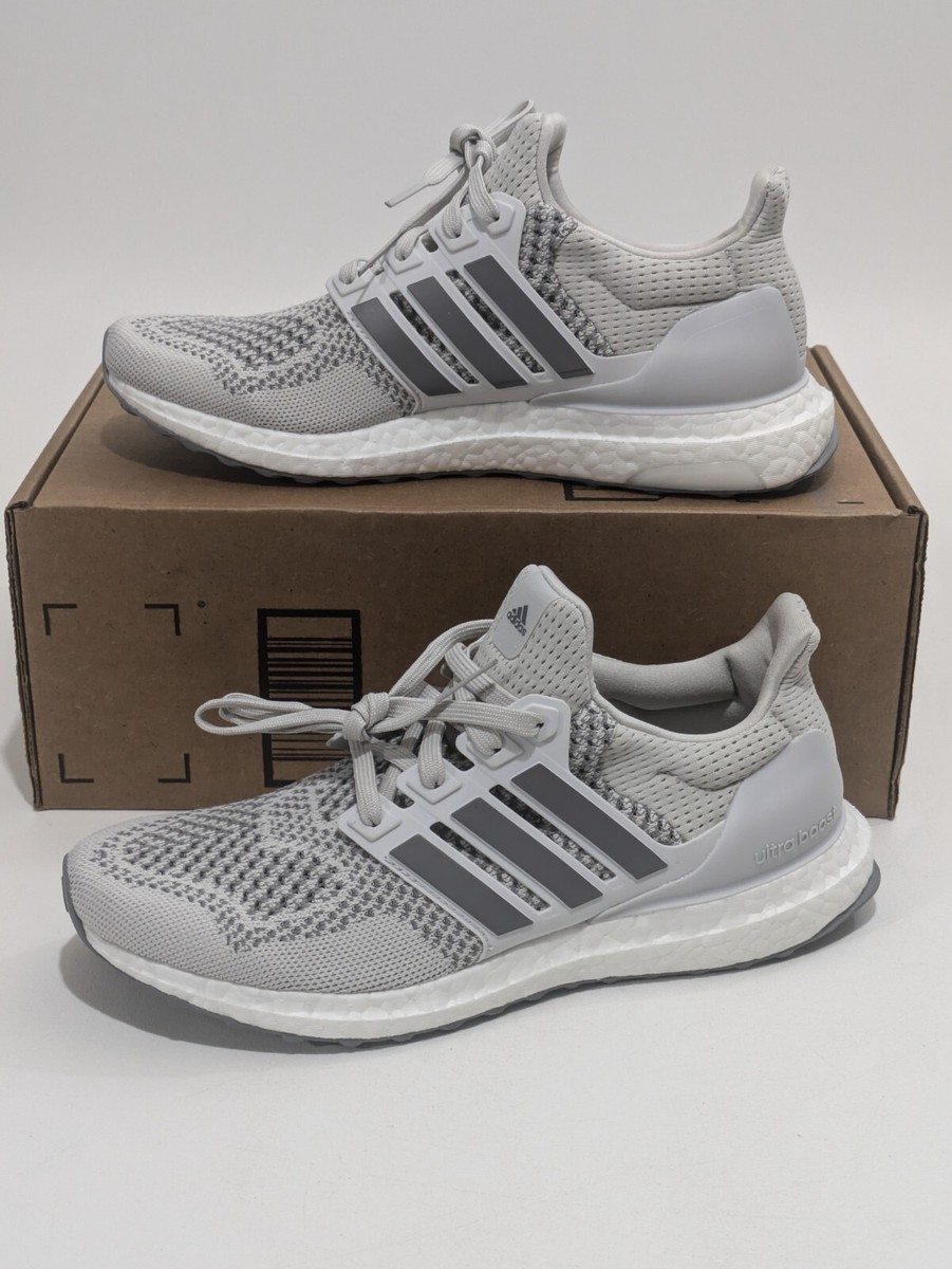 adidas Women's Ultraboost 1.0 Sneaker, Grey One/Grey/White, 8