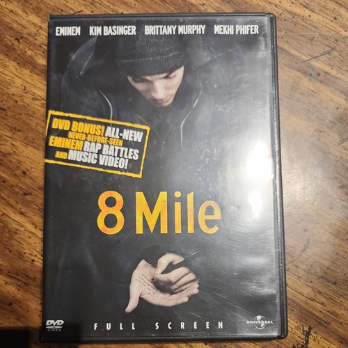 8 Mile (DVD, 2003, Full Frame Uncensored Bonus Materials) | eBay