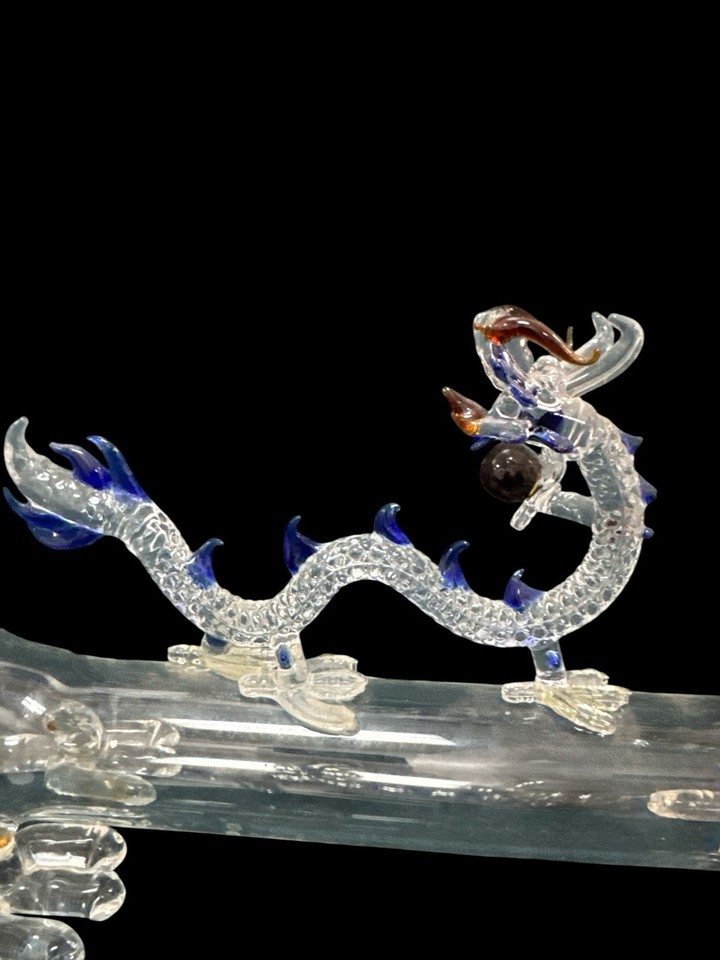 Napoleon Brandy XO Blown Art Glass Dragon EMPTY 750ML Bottle | eBay