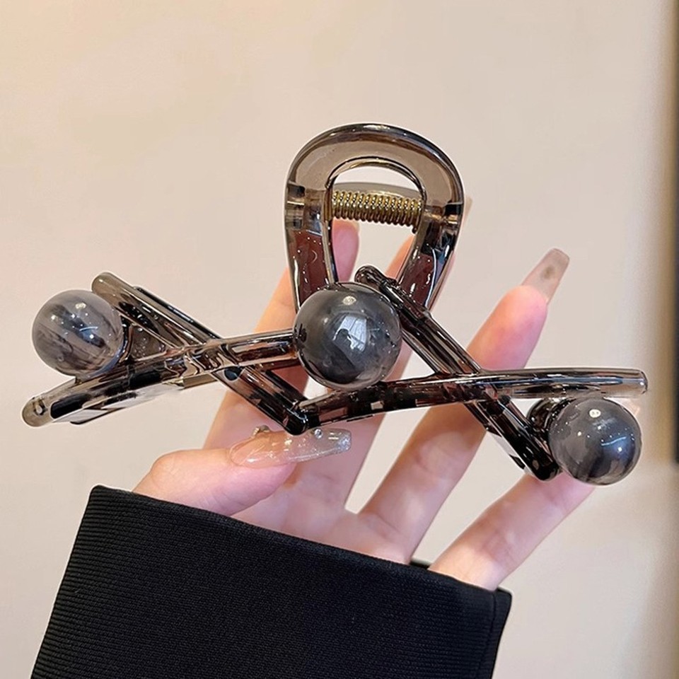 Elegant Pearl Bead Hair Clip for Women Hair Styling Accessory Various ...