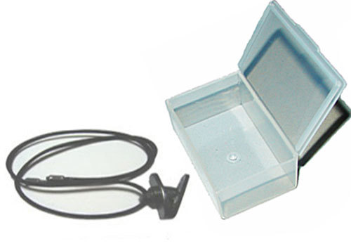 Custom Molded Ear Plugs BLUE case and lanyard New Material | eBay