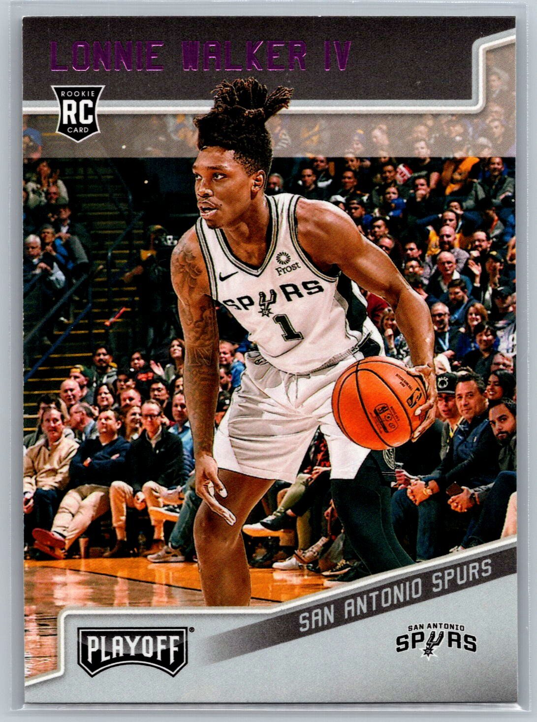 2018 Panini Chronicles Pink Parallel #196 Lonnie Walker IV San Antonio ...