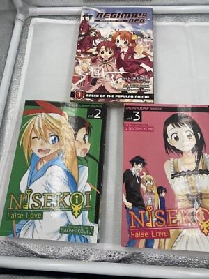 Negima!? Neo: Magister Negi Magi, Vol. 1 Nisekoi False Love Vol 3. Vol2 ...