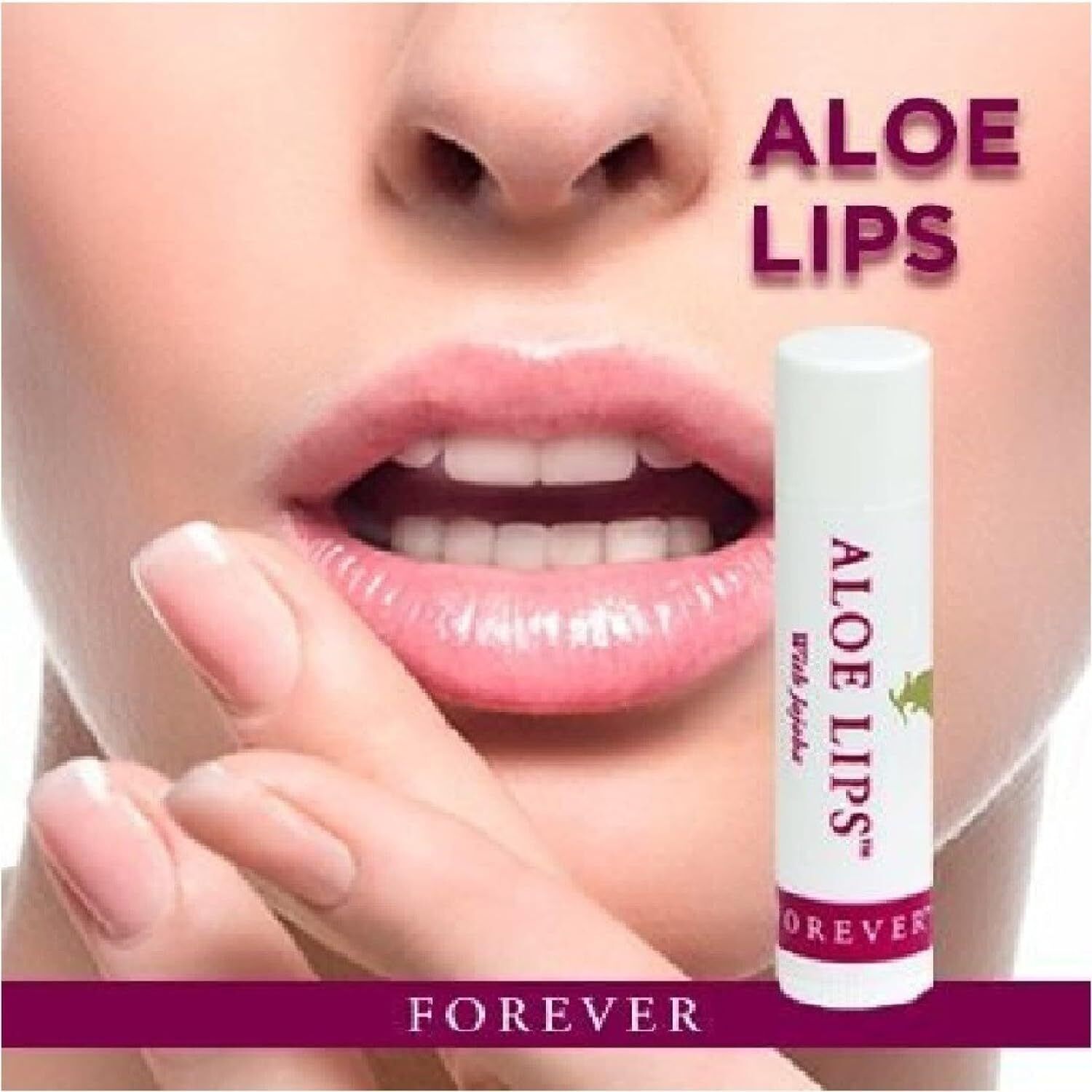 Pack of 3 Forever Living Aloe Lips- soothe, moisturize, heal & protect ...