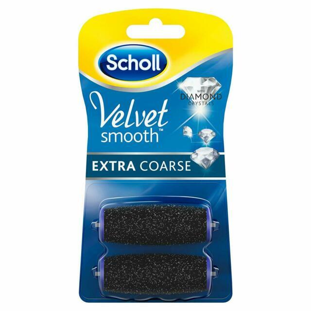 Scholl Velvet Smooth Extra Coarse Pedi Refill Replacement Wheels ...