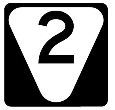 Tennessee State Route 2 Sticker R4297 Highway Sign Road Sign YOU CHOOSE ...