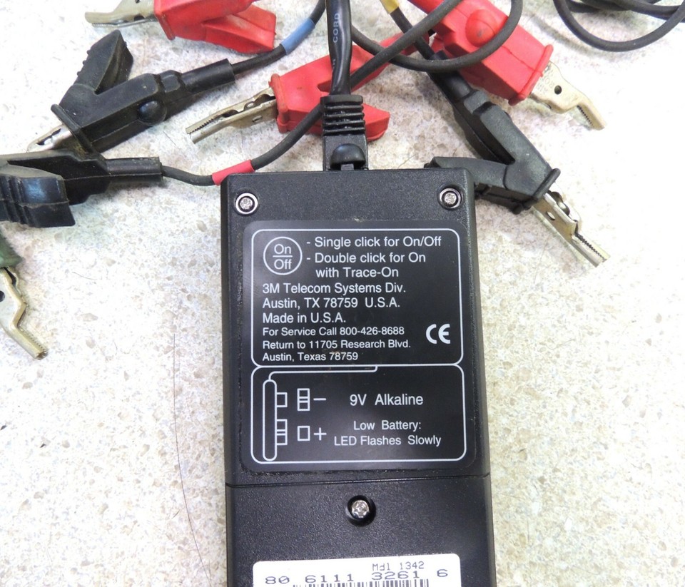 3M Model 1342 FEDII(Far End Device) with Leads & Carry Case | eBay