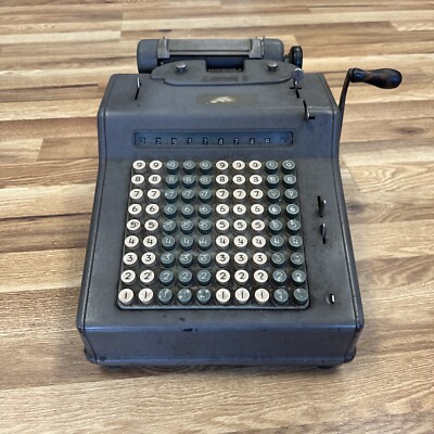 Antique Allen Wales Desk Model Adding Machine Untested Vintage Rare | eBay