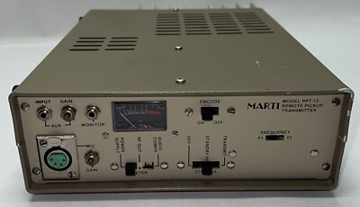 Marti Electronics, Inc. RPT-15 Remote Pickup Transmitter on 450.25 MHz ...