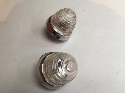 PAIR MERCEDES w121 w180 Ponton 190SL PORSCHE 356 SWF LIGHTS 12665 ...
