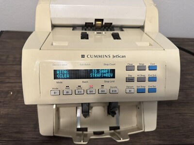 Bill & Cash Counting - Cummins Jetscan - 2