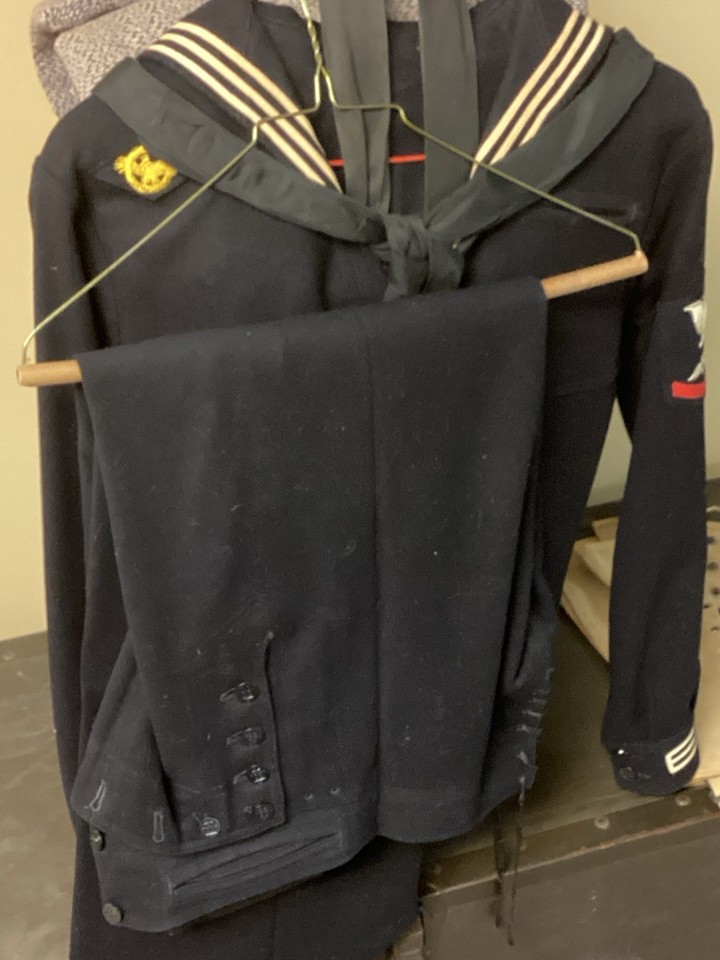 WWII 1943 US NAVY Aviation Machinists Mate Complete Uniform Set | eBay
