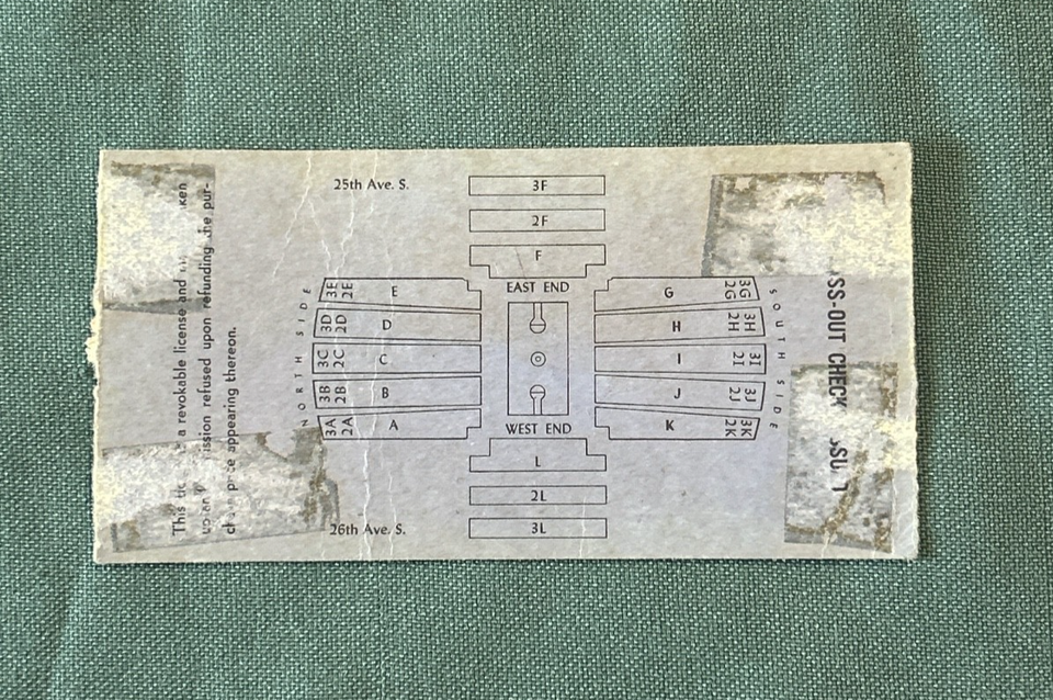 Vintage ONE TICKET STUB: OLE MISS VS VANDERBILT BASKETBALL 16 FEB 1972 ...