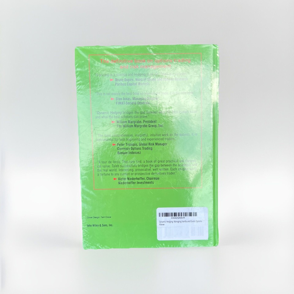 Dynamic Hedging: Managing Vanilla and Exotic Options 9780471152804| eBay