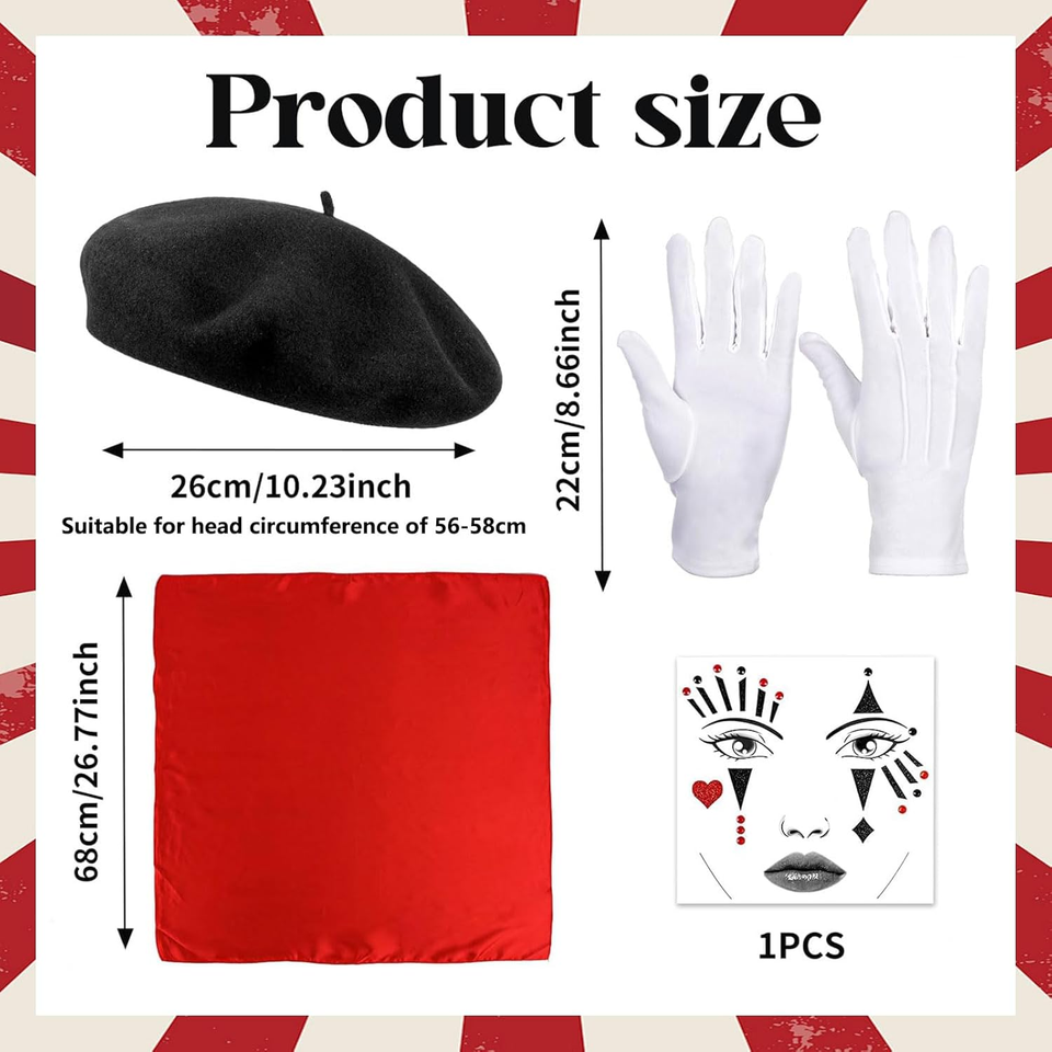 Costume Da Carnevale, Da Uomo, Da Donna, Con Fazzoletti Rossi, Colore ...